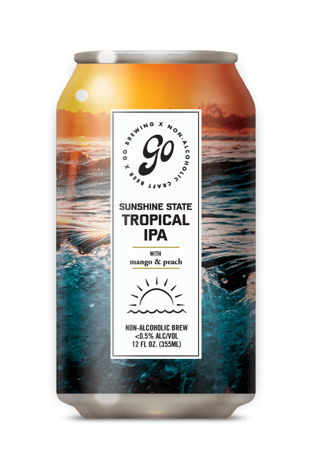 Sunshine State Tropical Non-Alcoholic IPA | Go Brewing